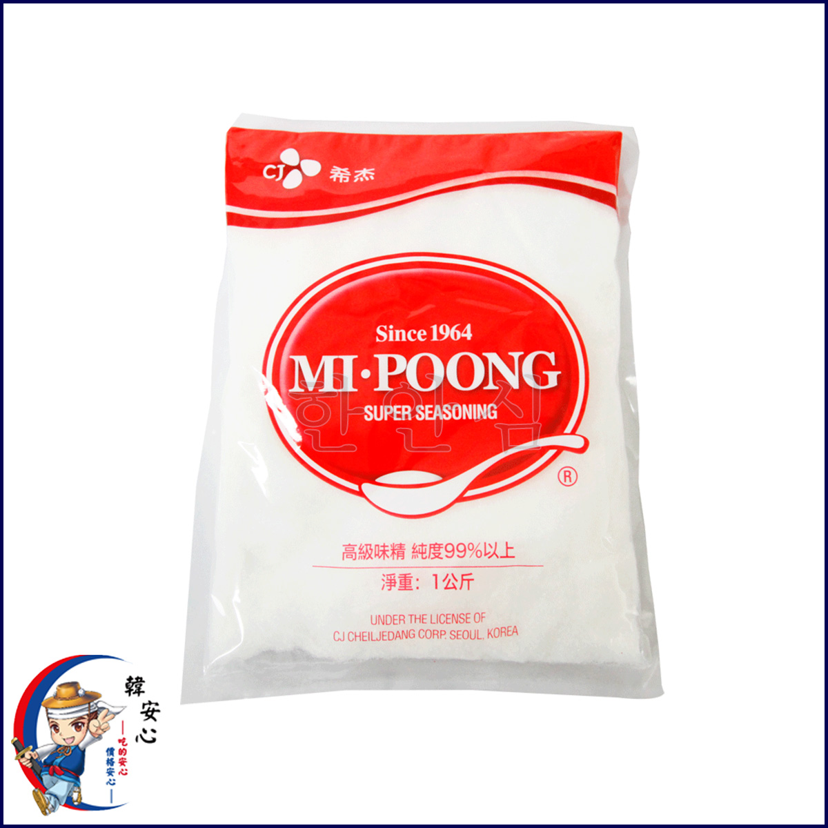 CJ 味素 미풍(미원)1kg|-韓安心-商品介紹